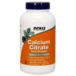 Calcium Citrate Pure Powder - 227g | Nutrizone.co.uk