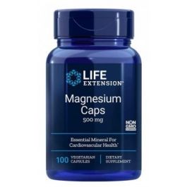 Magnesium Caps, 500mg - 100 vcaps | Nutrizone.co.uk